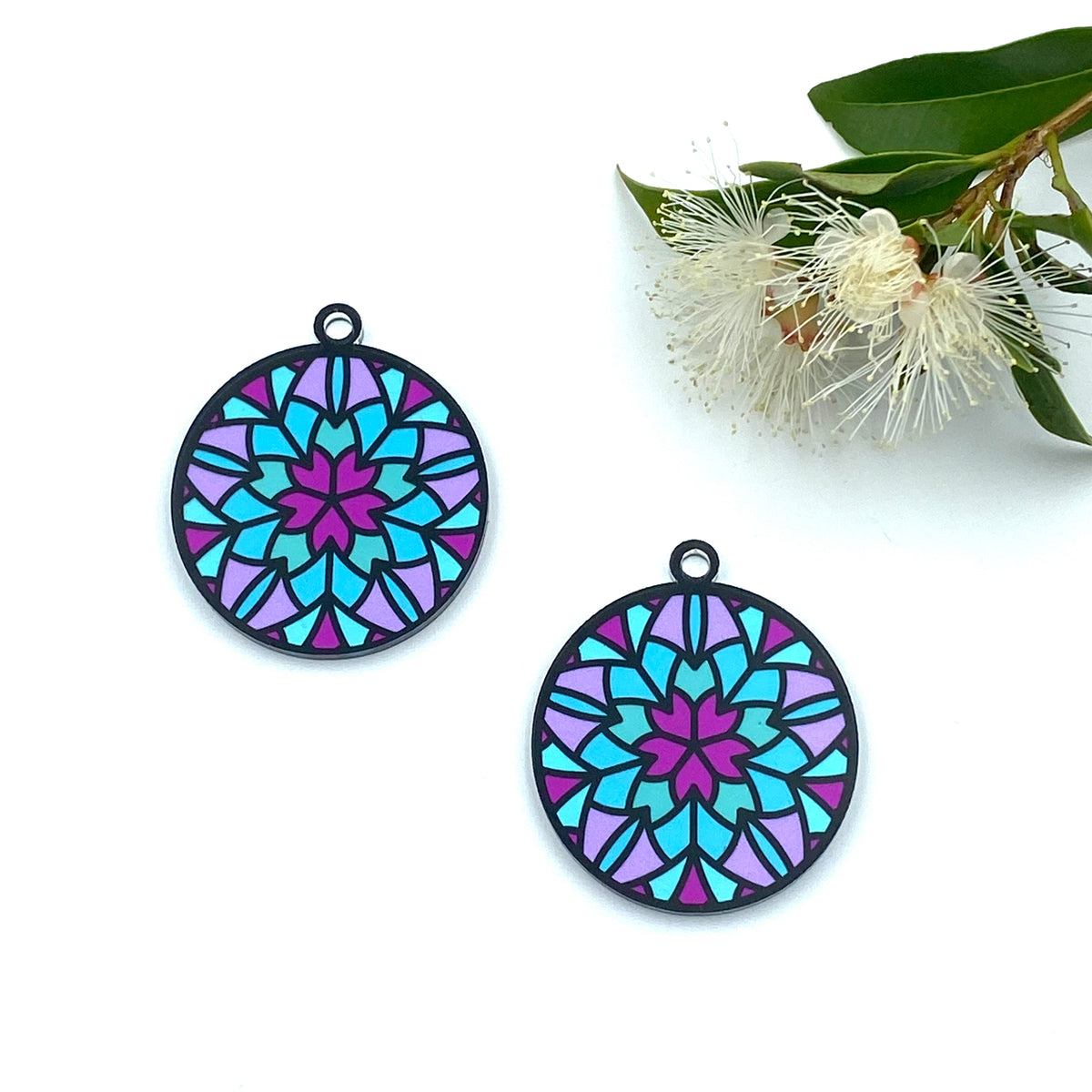 Suncatcher Acrylic Earring Blank - Design 2 – MPSIL Australia